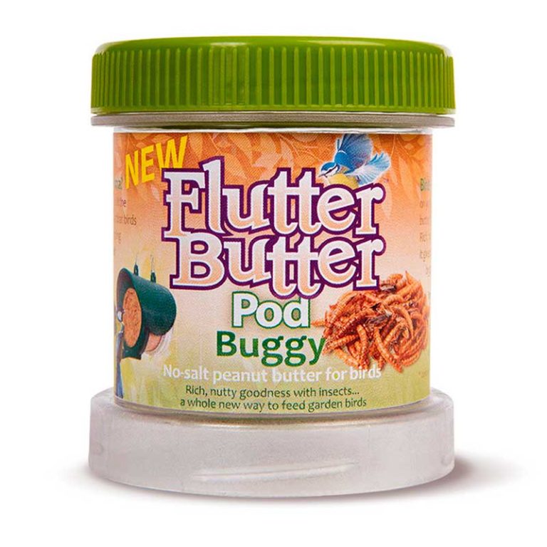 FB-PB Flutter Butter bote de manteca con insectos 170g - Garden Birds ...